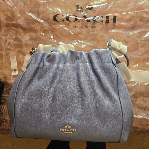 Coach | Bags | Coach Maya Shoulder Bag In Periwinkle | Poshmark